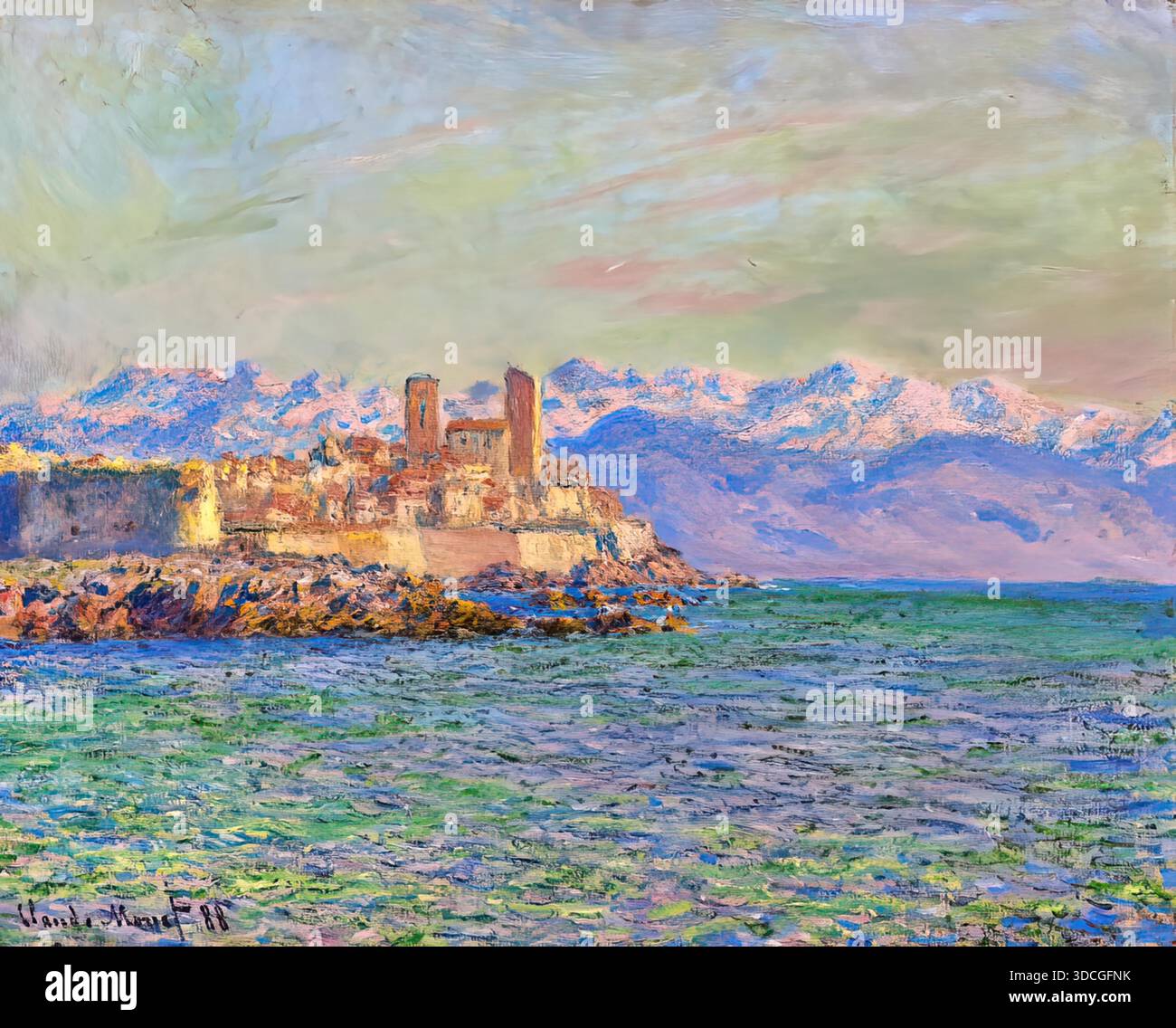 Classic impressionist image Stock Vector Images - Alamy