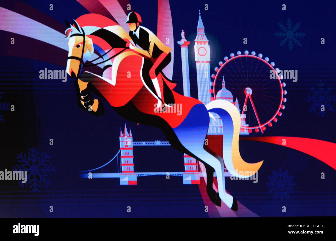 22.12.2025 London International Horse Show at The Excel Centre London ...