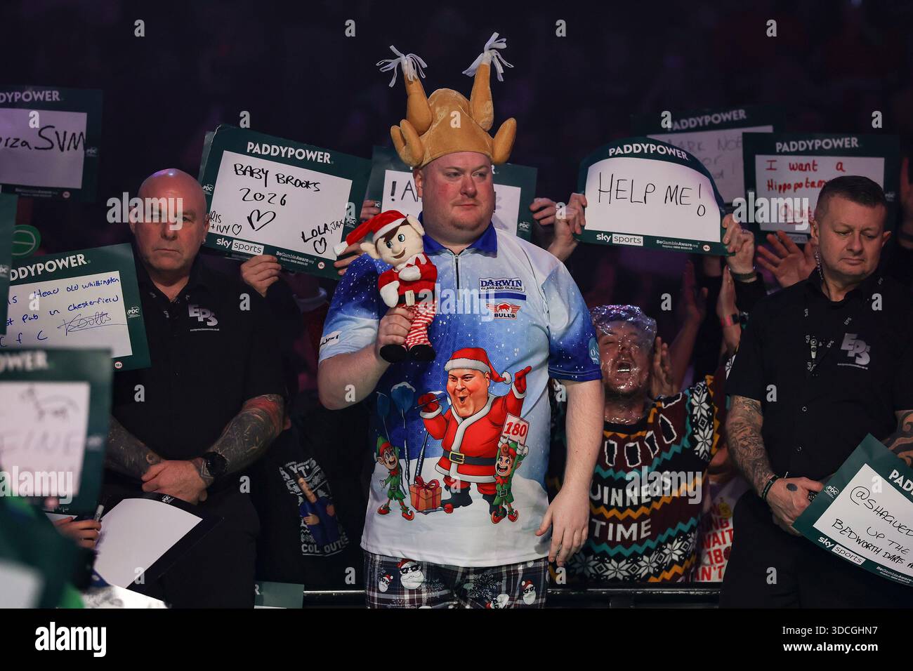 22nd December 2025, Alexandra Palace, London, England; 2025 PDC Paddy ...