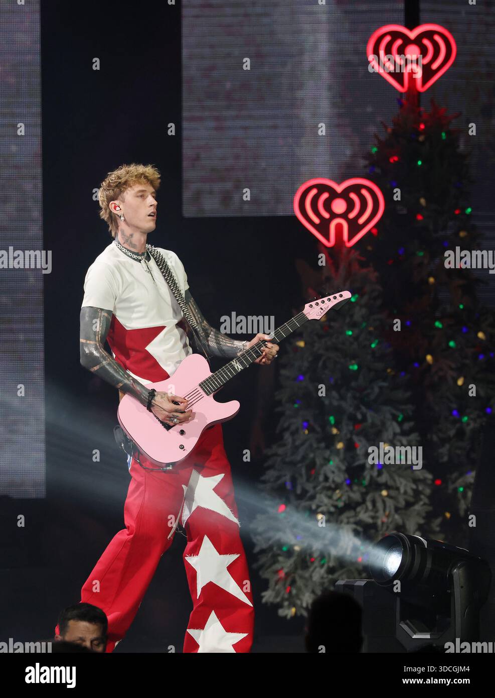 MIAMI, FLORIDA - DECEMBER 20: MIchine Gun Kelly, MGK performs during ...
