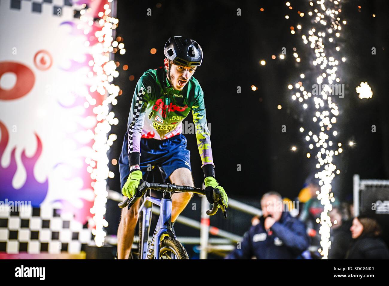 Felix Heremans pictured before the 'Turbo Cross' race of the 'Plage ...