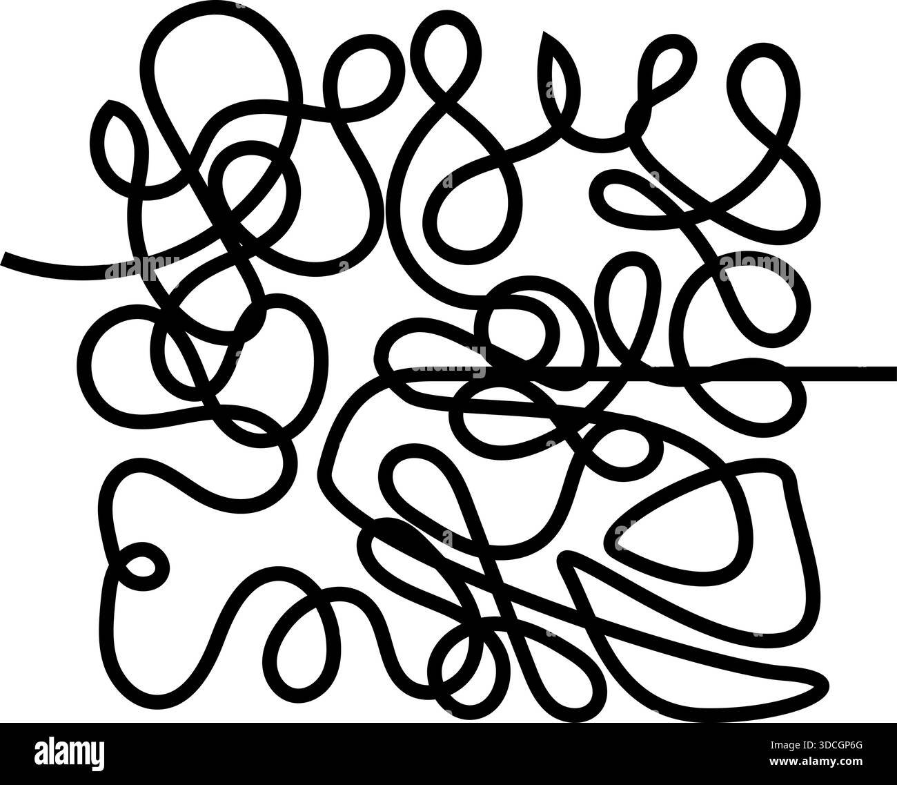 Overlapping interlace Black and White Stock Photos & Images - Alamy