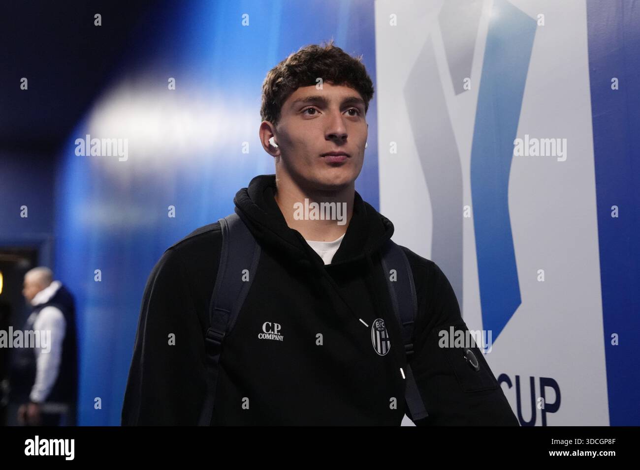 Bologna's goalkeeper Massimo Pessina during the EA Sports FC italian ...