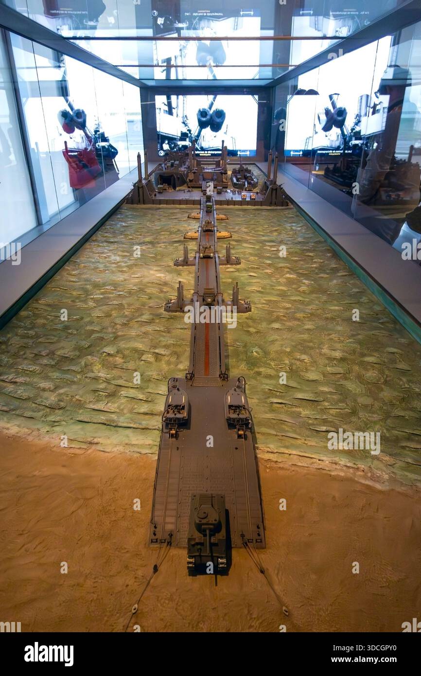 Mulberry harbour model hi-res stock photography and images - Alamy