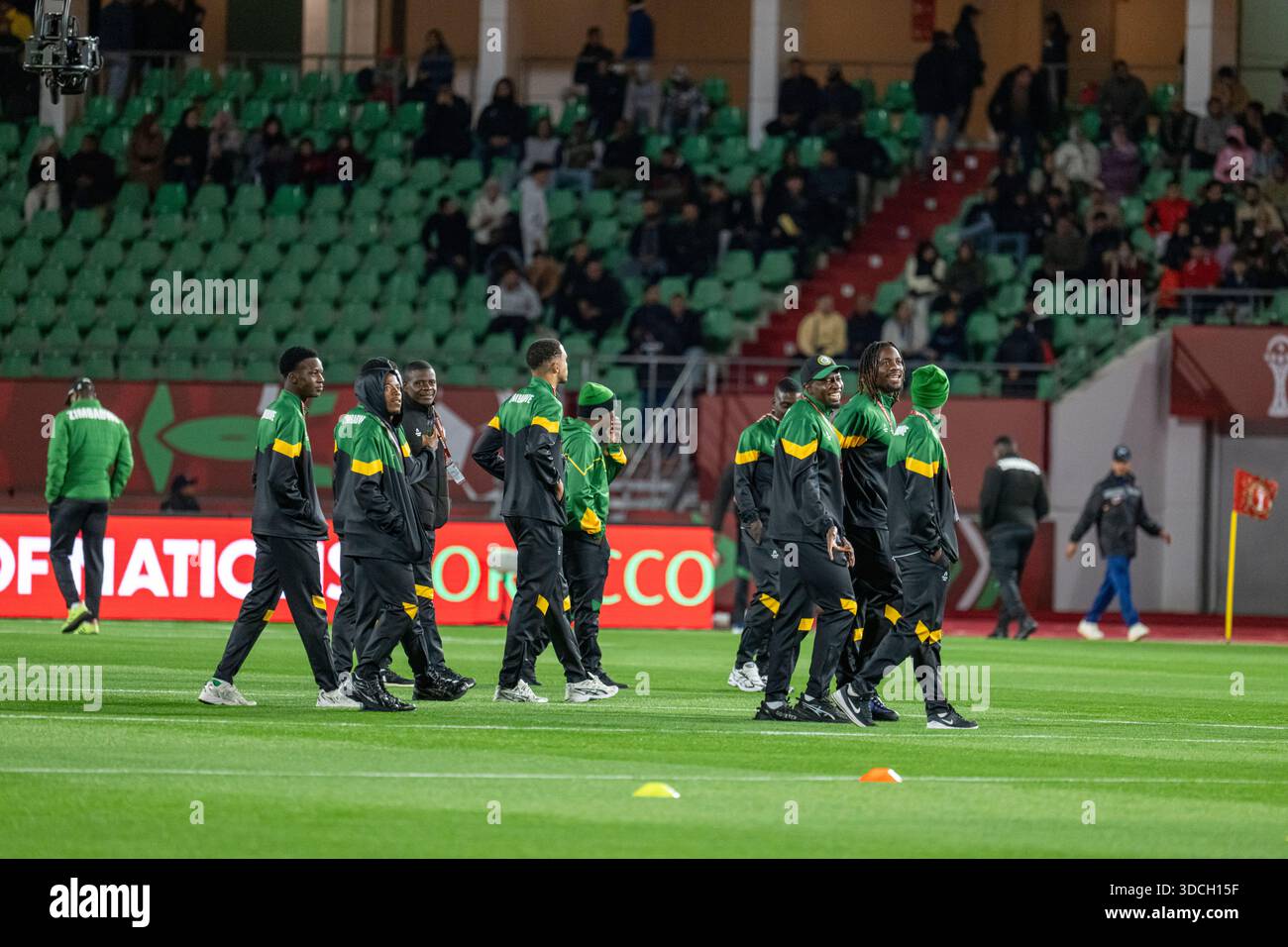 Zimbabwean players during the Africa Cup of Nations (CAN) 2025 Group B ...