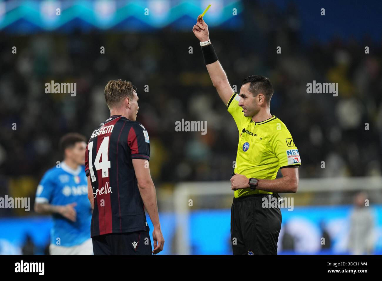 Referee Andrea Colombo during the EA Sports FC italian Supercup 2025 ...