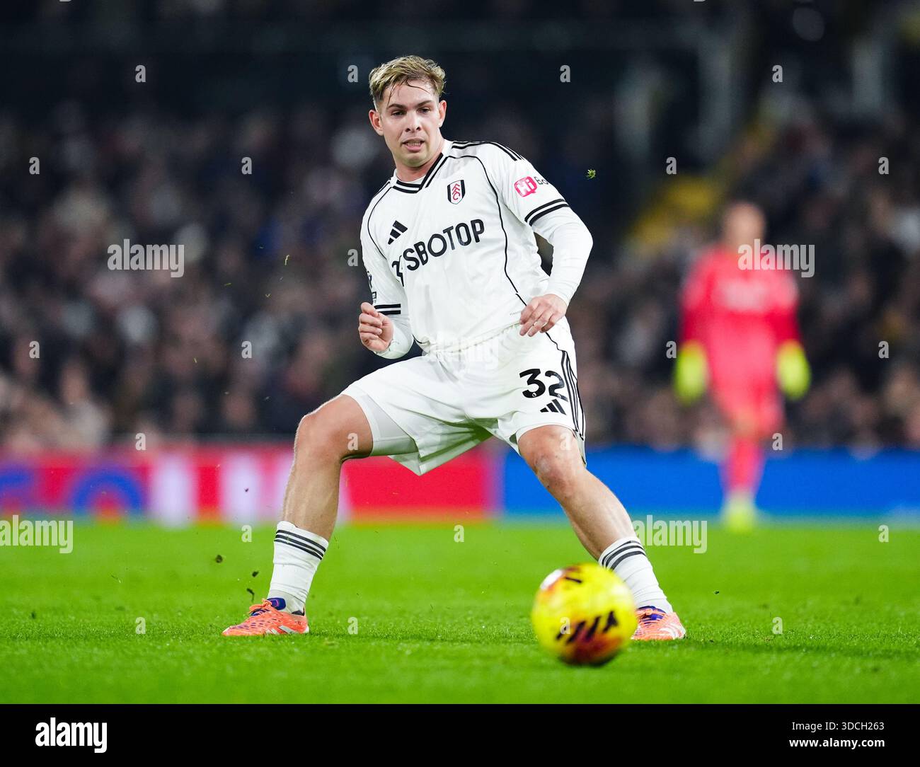Fulham's Emile Smith Rowe during the Premier League match at Craven ...