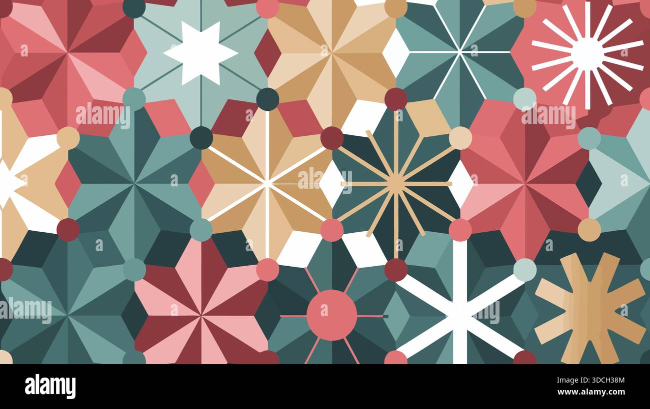 Intricate star pattern Stock Vector Images - Alamy