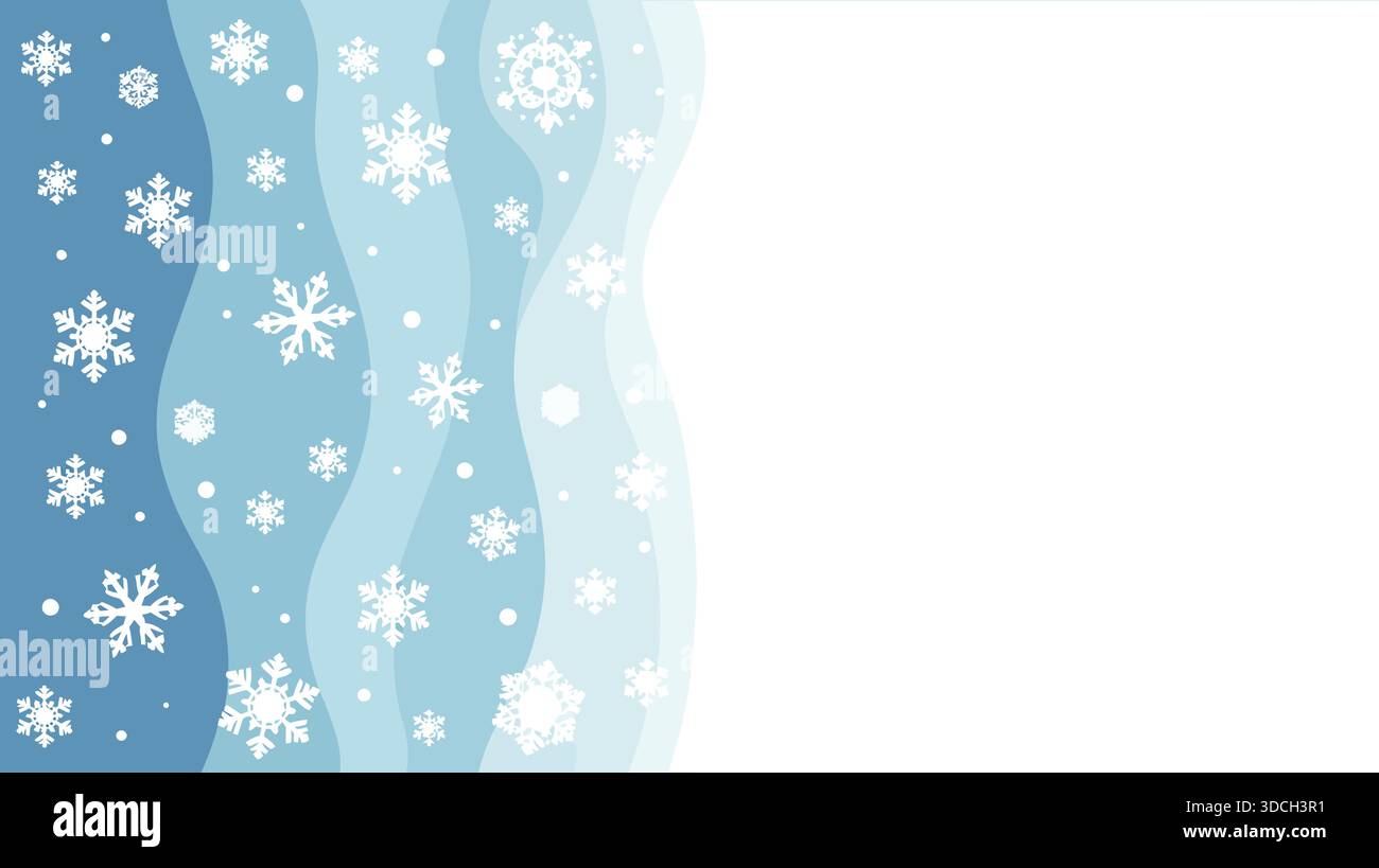 Vector winter background bottom Stock Vector Images - Alamy
