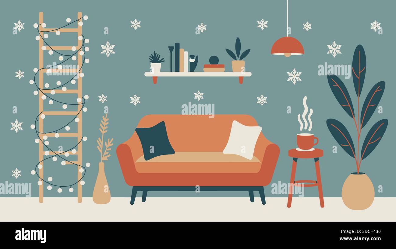 Decorations for the holiday table Stock Vector Images - Alamy