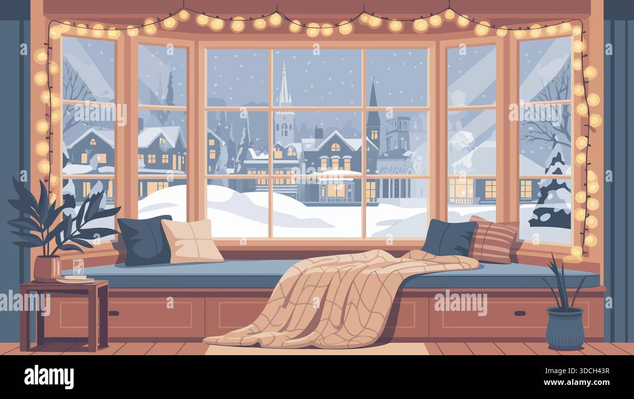 Window blanket Stock Vector Images - Alamy