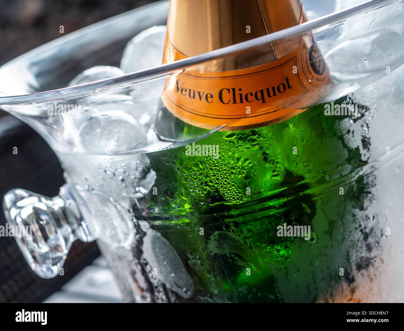 Veuve cliquot bottle hi-res stock photography and images - Alamy