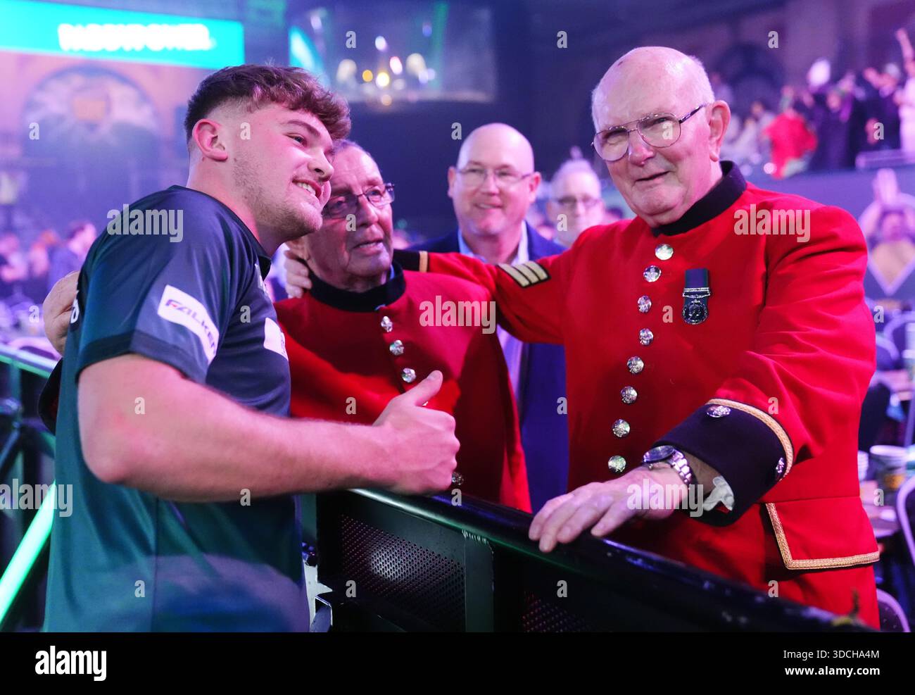 England's Charlie Manby celebrates defeating USA's Adam Sevada on day ...