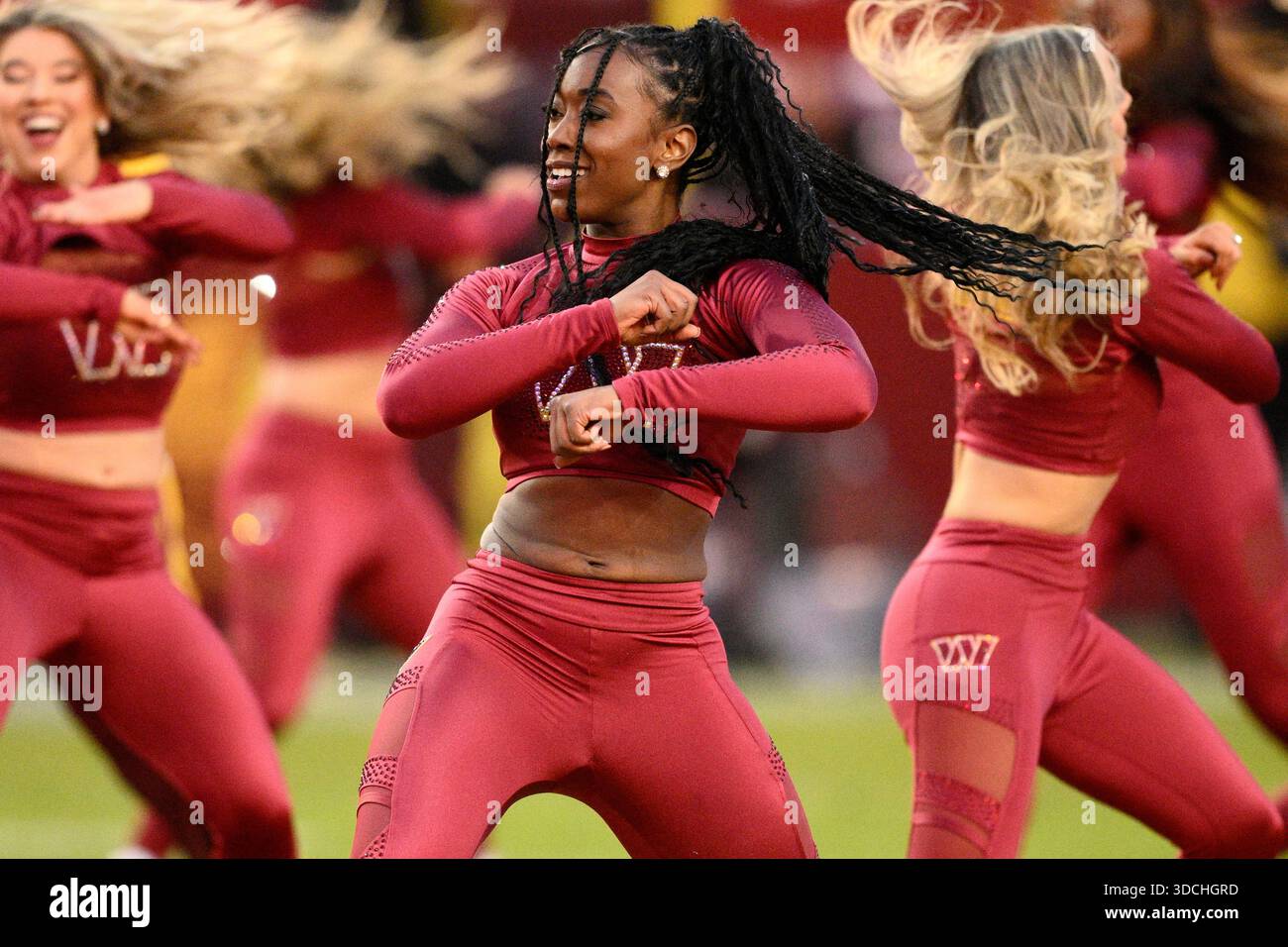 The Command Force performs before an NFL football game between the ...