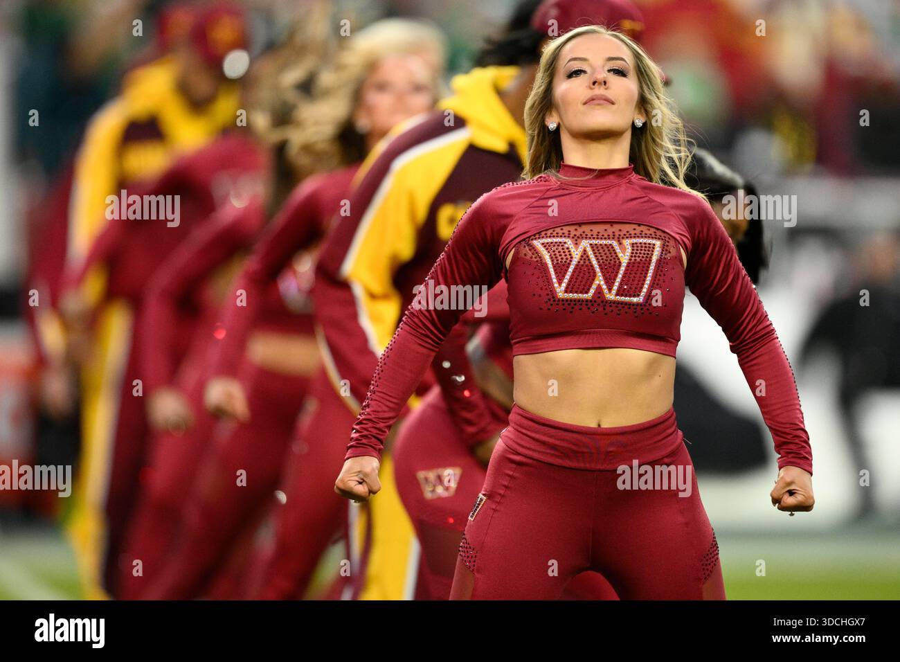 The Command Force performs before an NFL football game between the ...