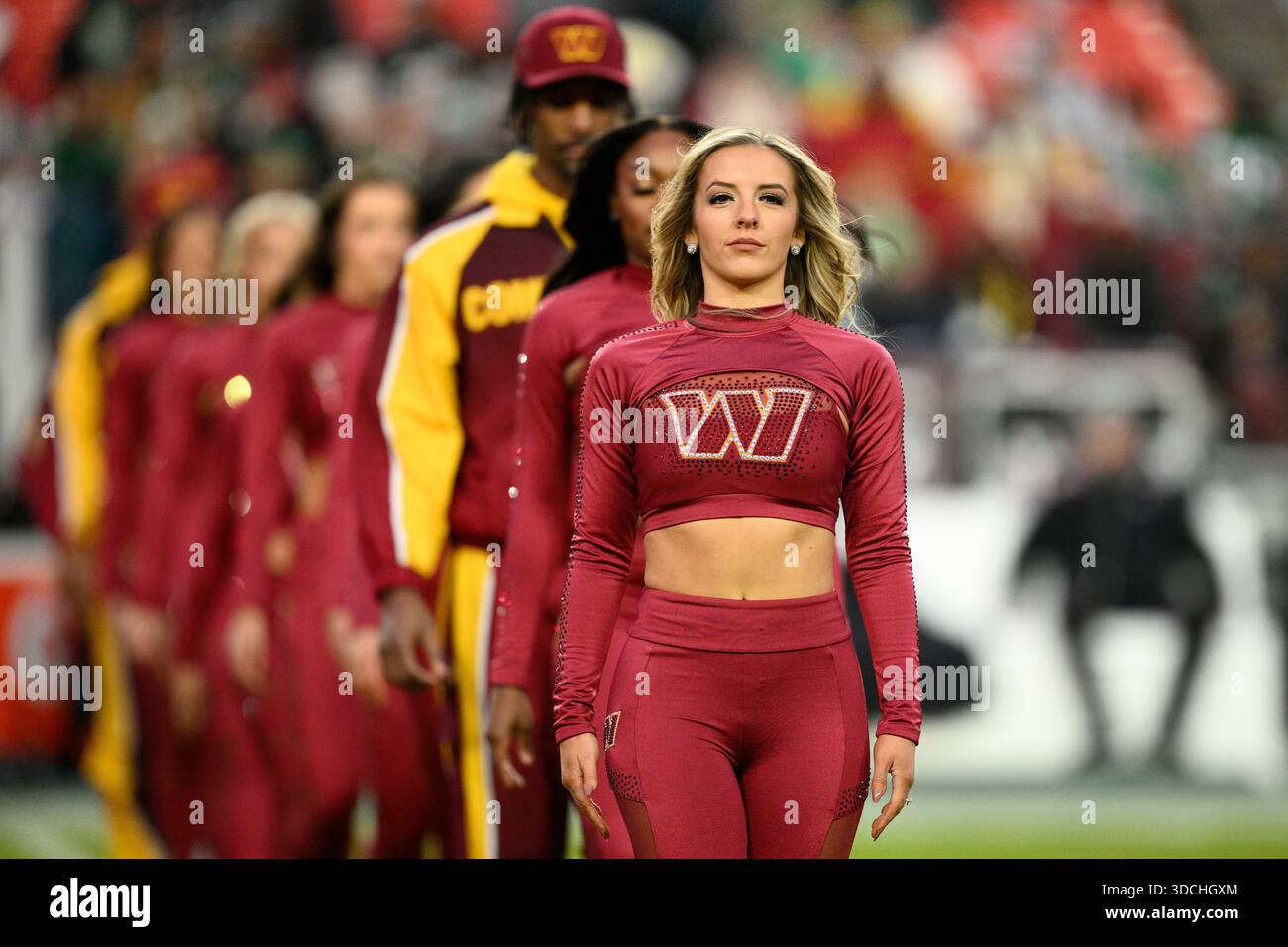 The Command Force performs before an NFL football game between the ...