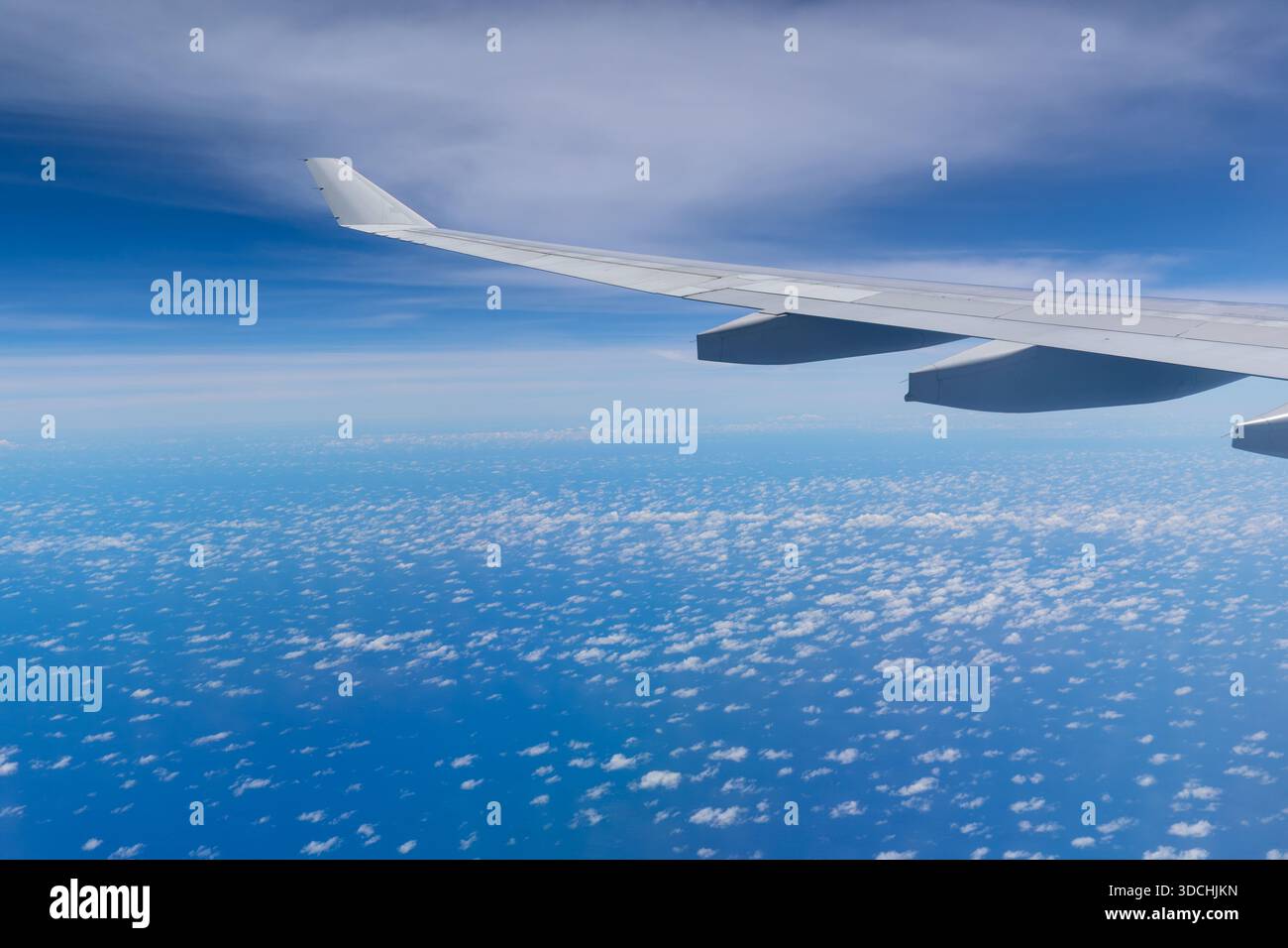 Flying across the Equator at the International Date Line between the ...