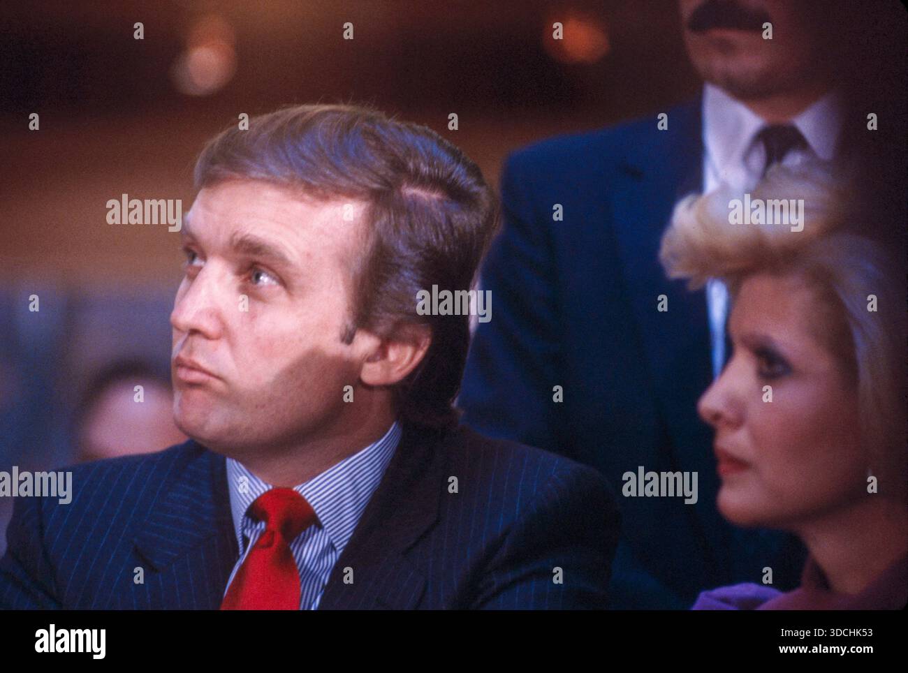 1980s photos of Donald Trump, featuring him with architectural models ...