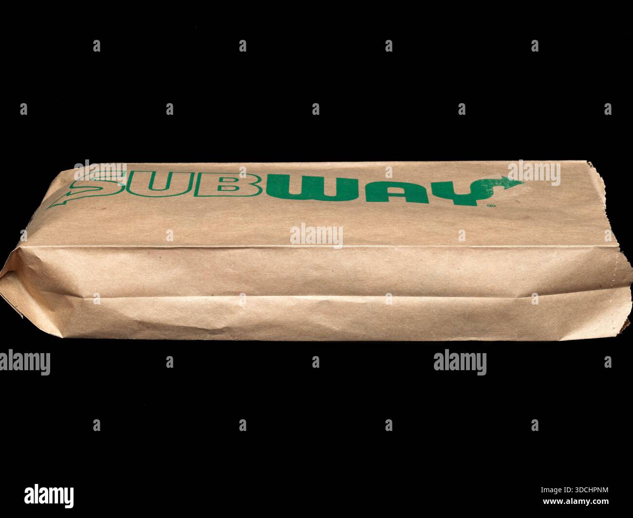 April 4, 2024, Palm Springs, California, USA: A branded Subway paper ...