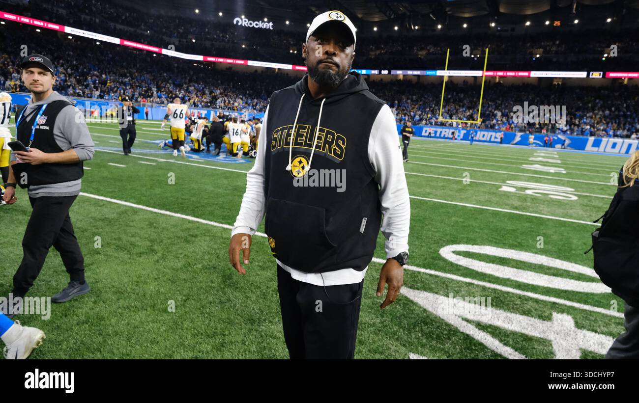 Dec 21, 2025: Head Coach Mike Tomlin during the Pittsburgh Steelers vs ...