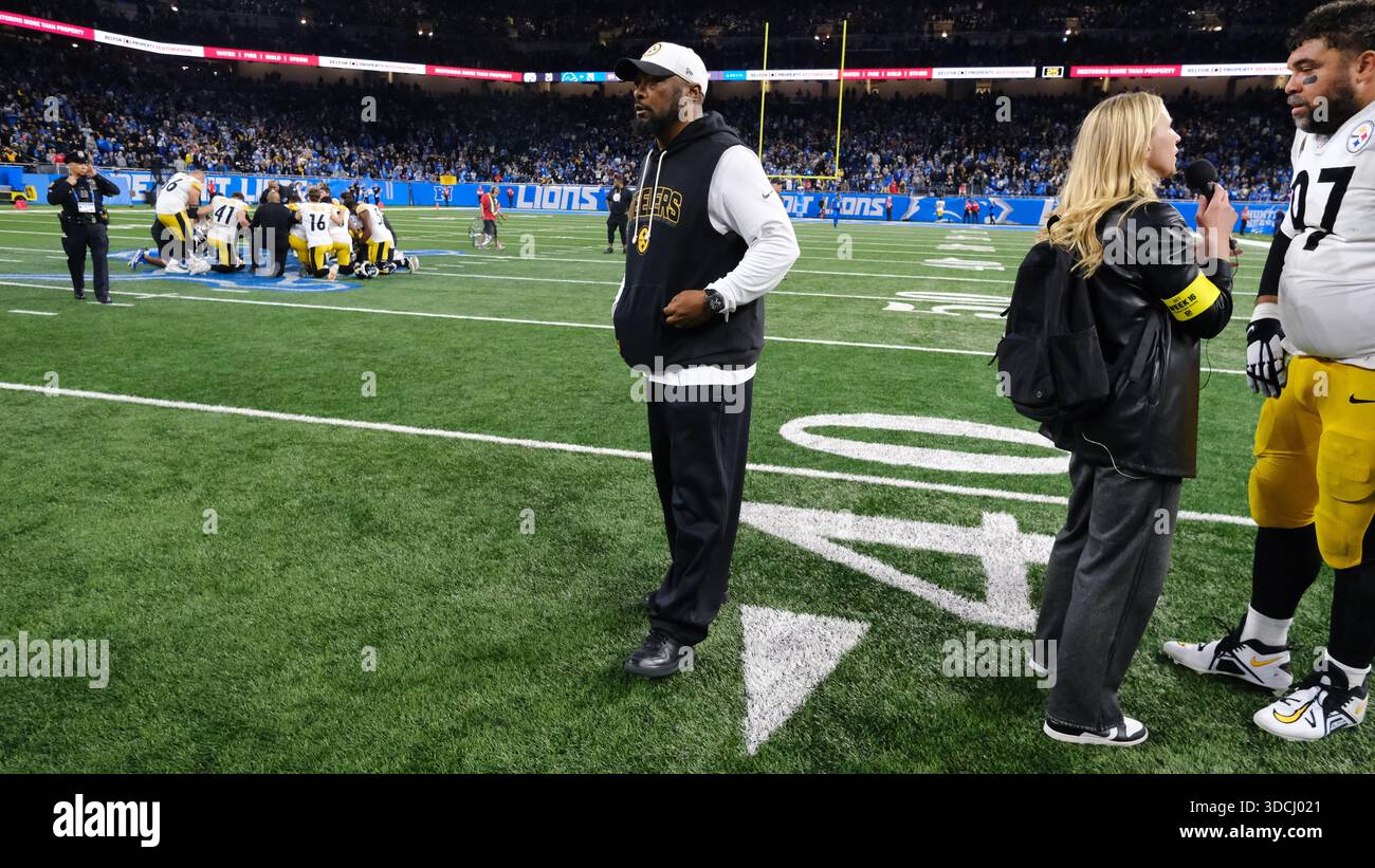 Dec 21, 2025: Head Coach Mike Tomlin during the Pittsburgh Steelers vs ...