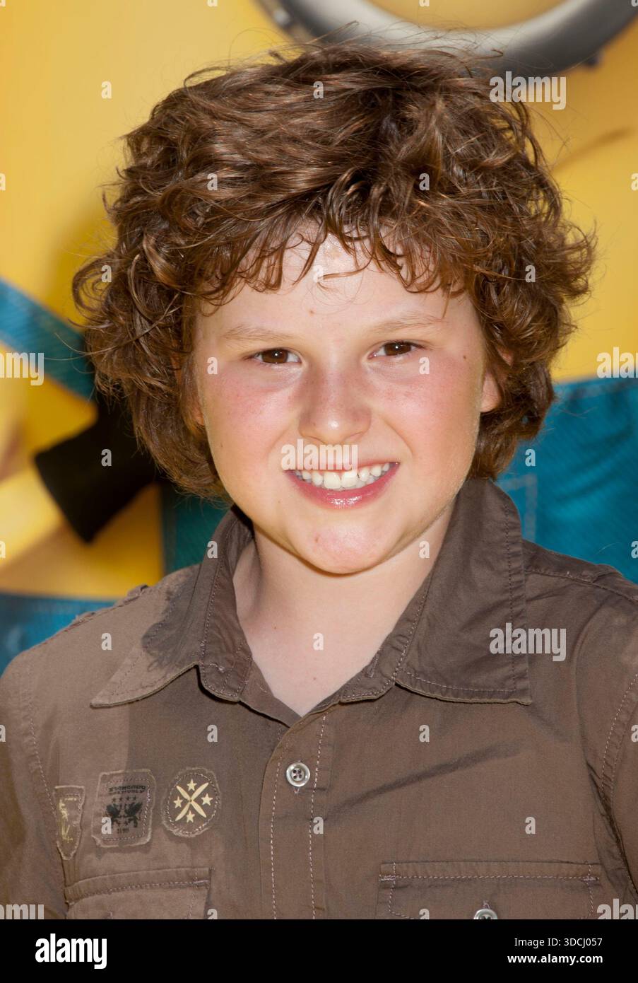 27 June 2010 - Los Angeles, California - Nolan Gould. "Despicable Me ...
