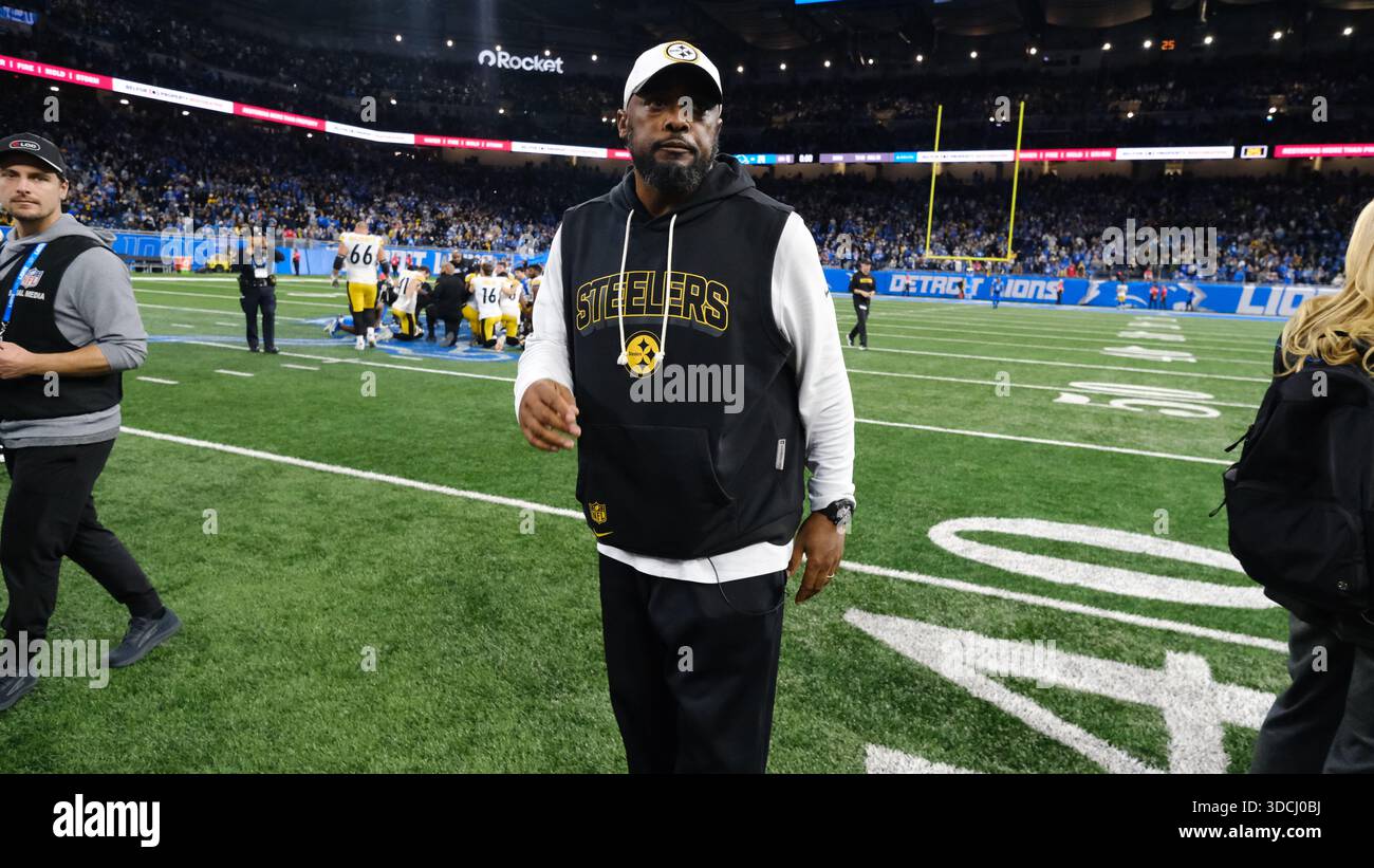 Dec 21, 2025: Head Coach Mike Tomlin during the Pittsburgh Steelers vs ...