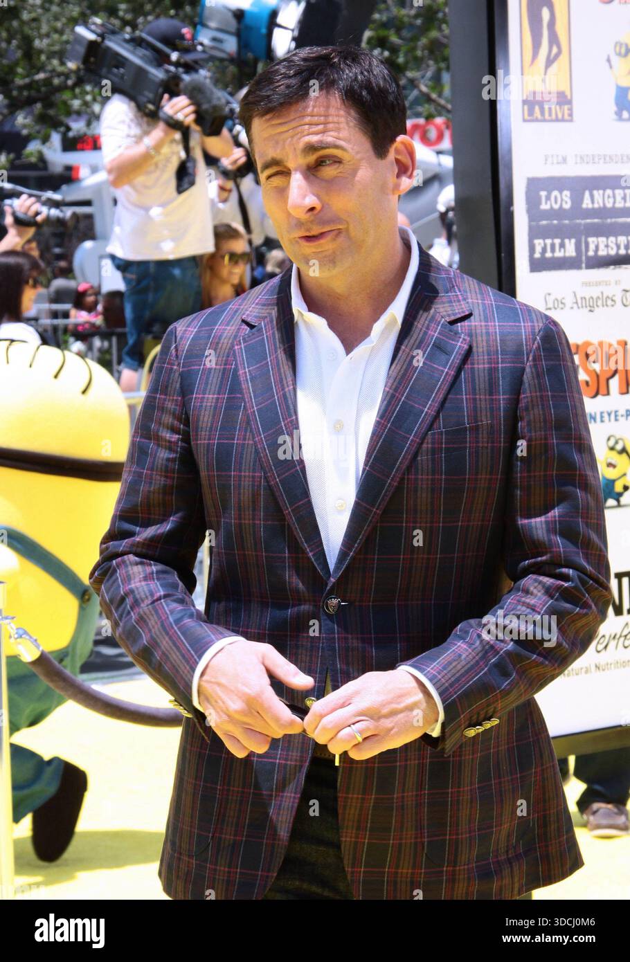 27 June 2010, Los Angeles,California - Steve Carell. "Despicable Me ...