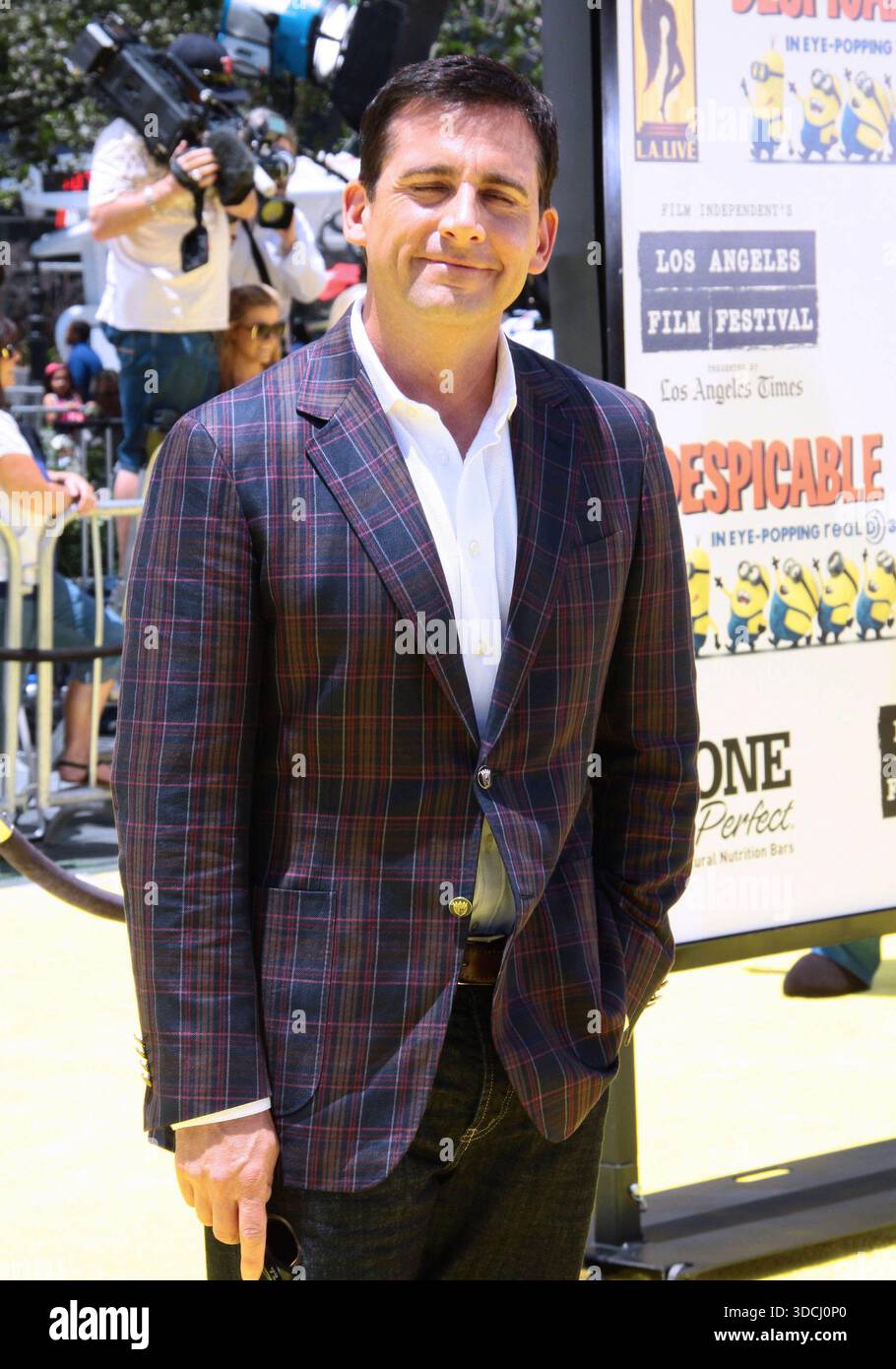27 June 2010, Los Angeles,California - Steve Carell. "Despicable Me ...