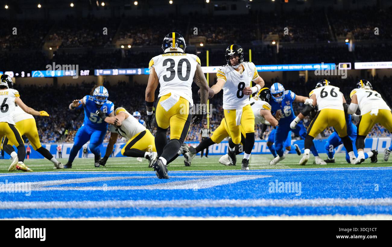Dec 21, 2025: Aaron Rodgers #8 during the Pittsburgh Steelers vs ...