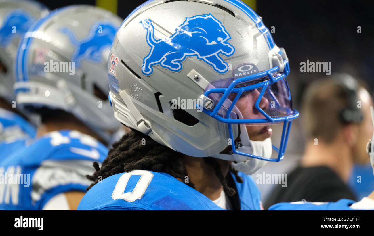 Dec 21, 2025: Amon-Ra St. Brown #14 during the Pittsburgh Steelers vs ...