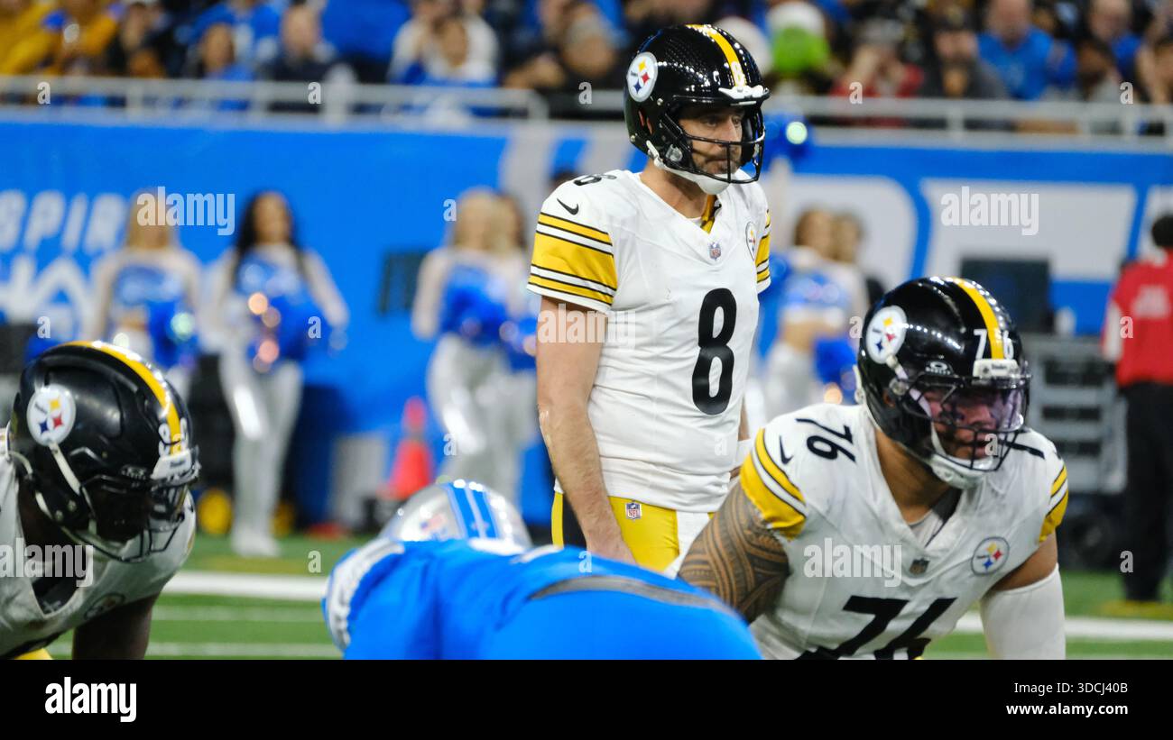 Dec 21, 2025: Aaron Rodgers #8 during the Pittsburgh Steelers vs ...
