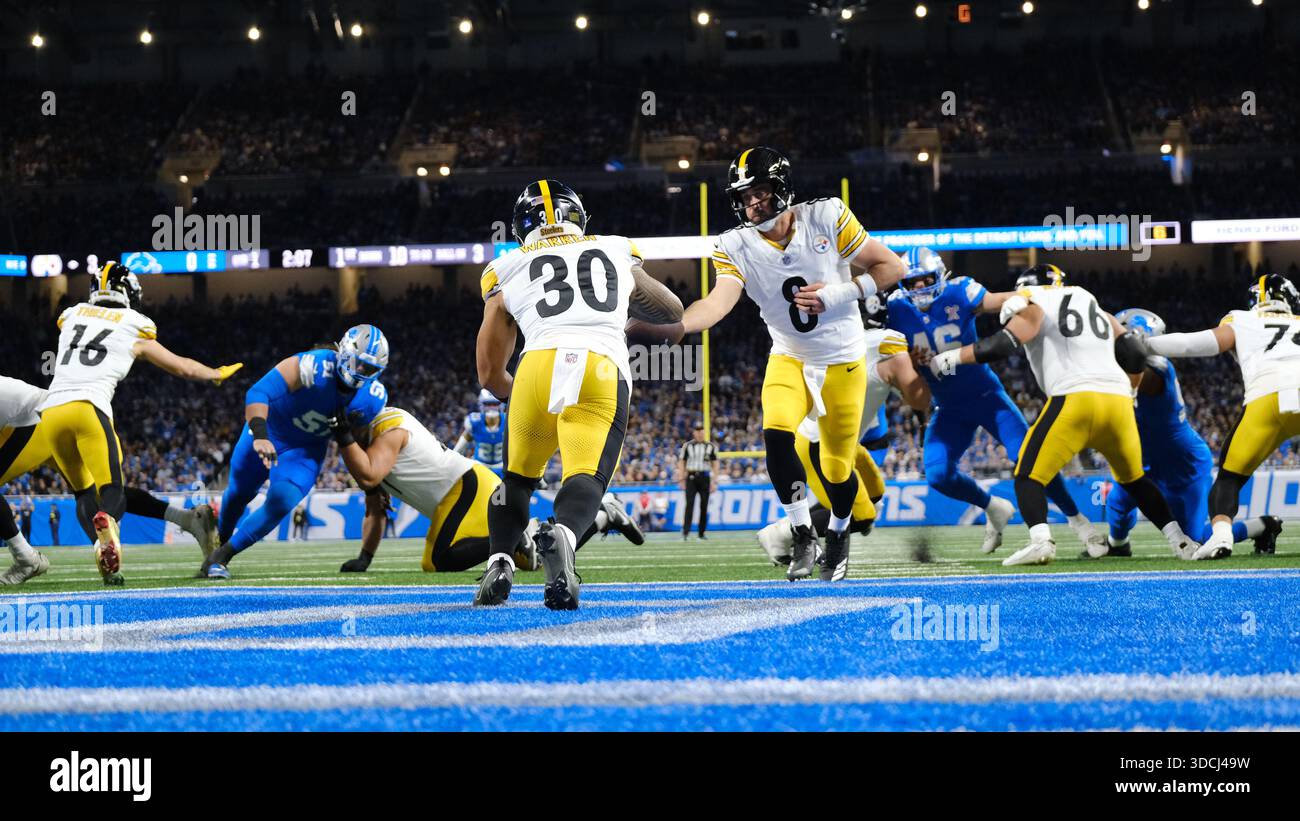 Dec 21, 2025: Aaron Rodgers #8 during the Pittsburgh Steelers vs ...