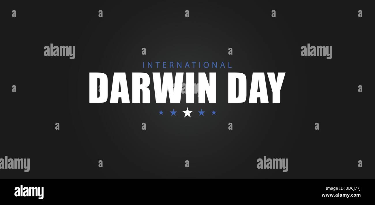 Commemorating Darwin Legacy is celebrated annually on February 12 Stock ...