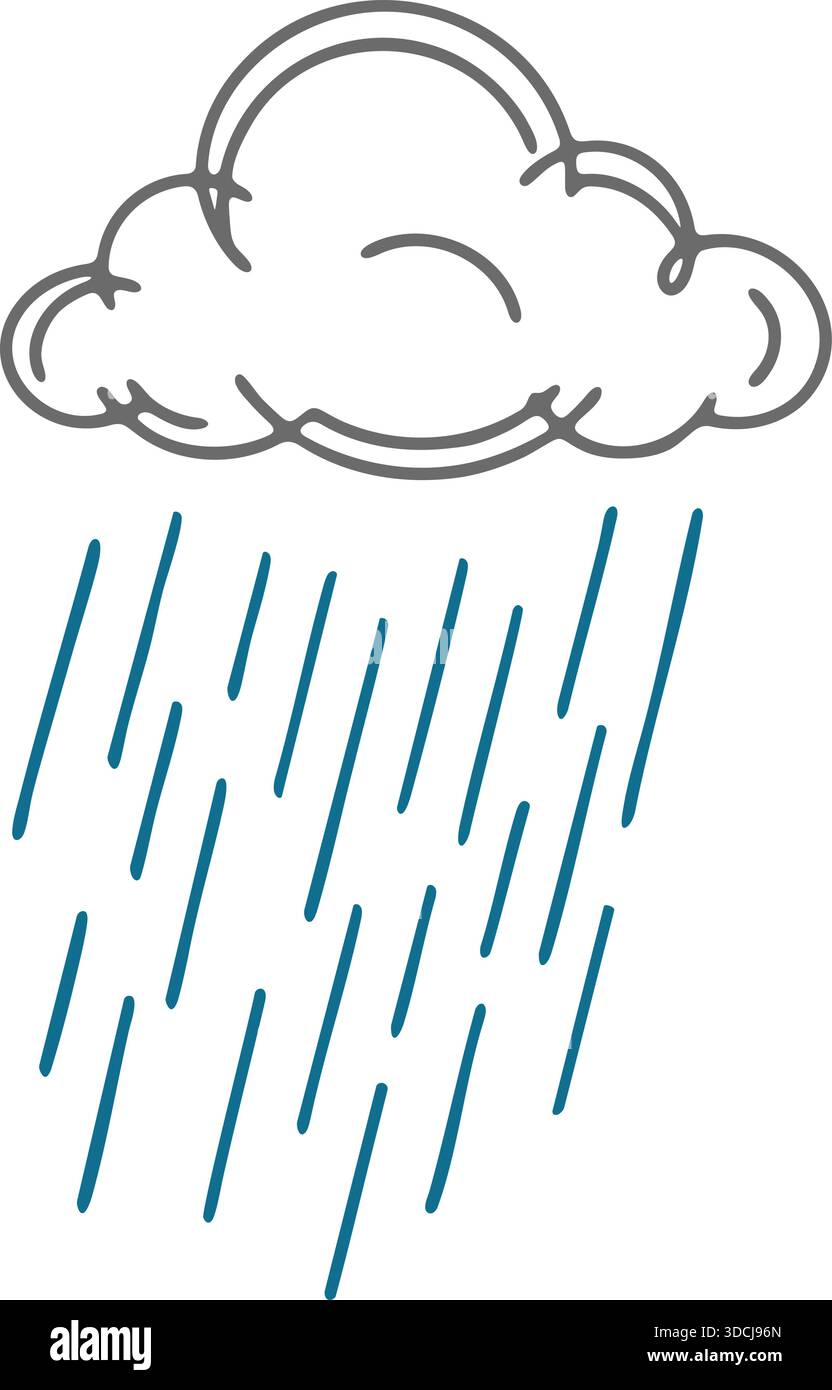 Seasonal drizzle Stock Vector Images - Alamy