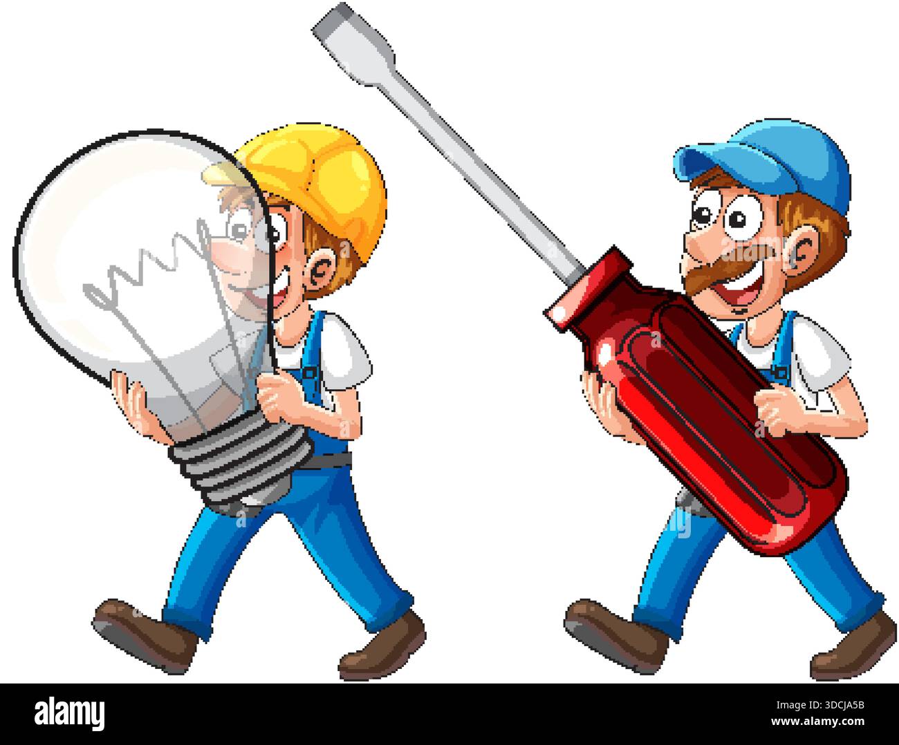 Overalls uniforms Stock Vector Images - Alamy