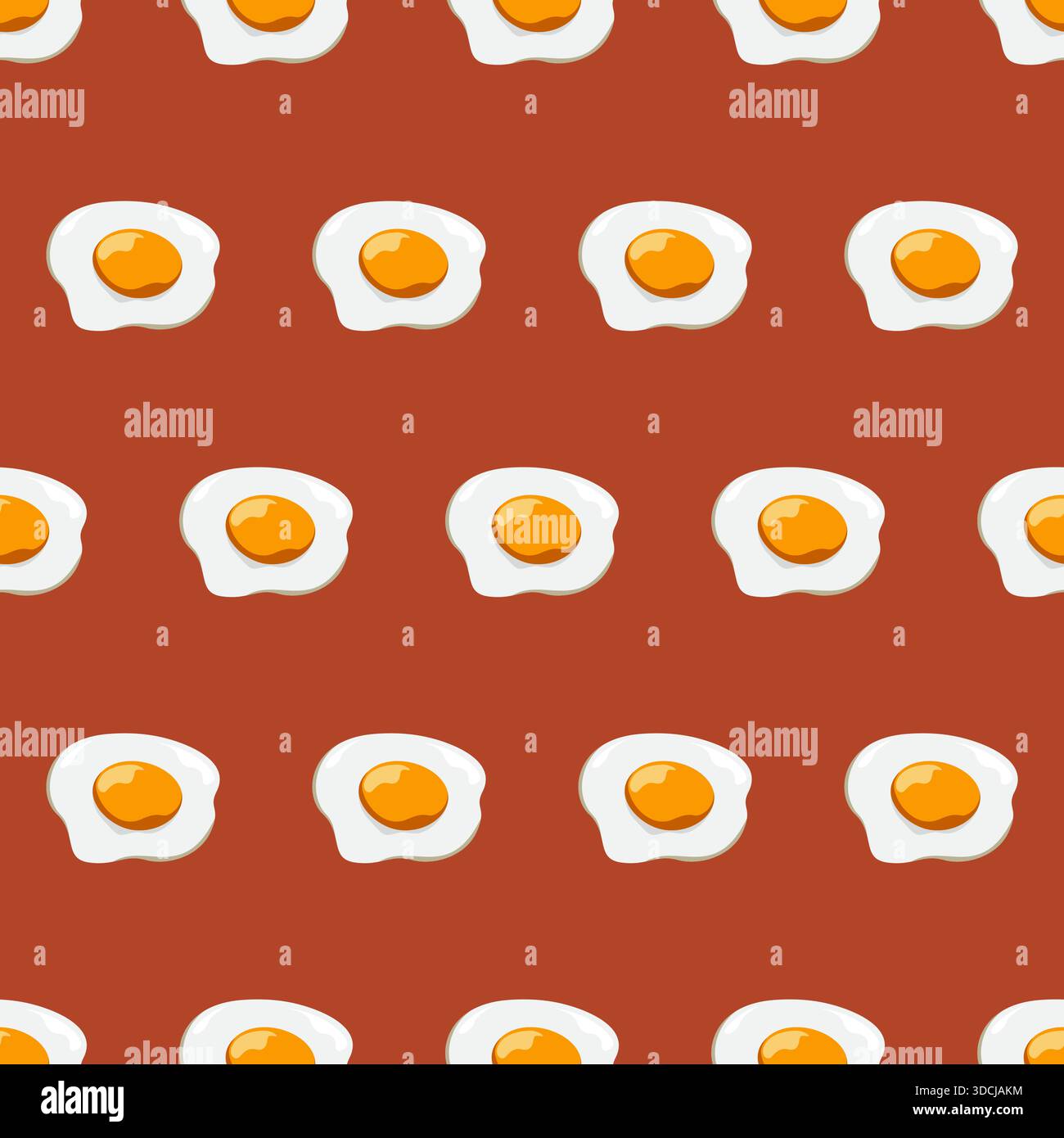 Tasty brunch fried egg Stock Vector Images - Alamy