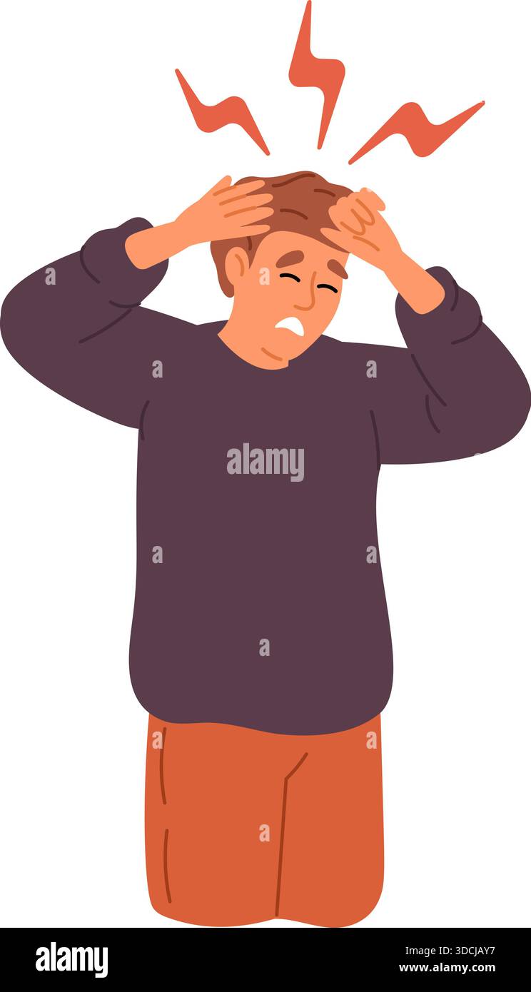 Lightning man head Stock Vector Images - Alamy