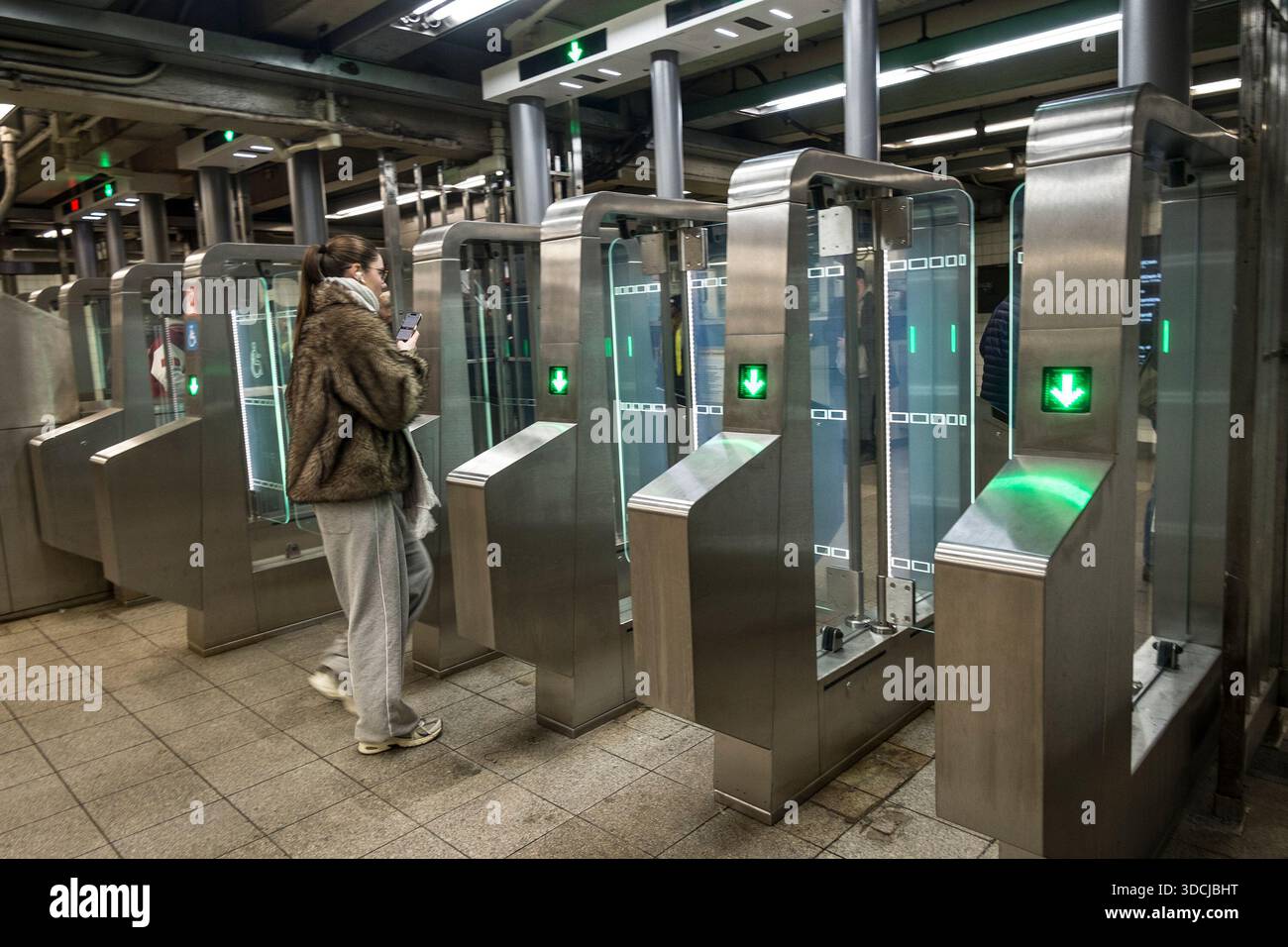 December 22, 2025, New York City, New York, USA: MTA New Modern Fare ...