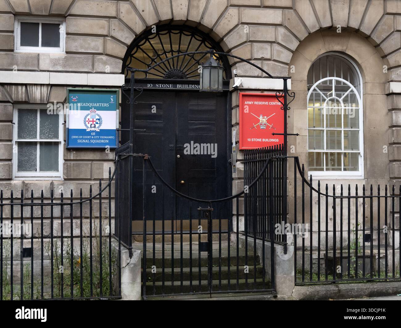 LONDON, UK - NOVEMBER 11, 2025: Entrance to Army Reserve Centre at ...