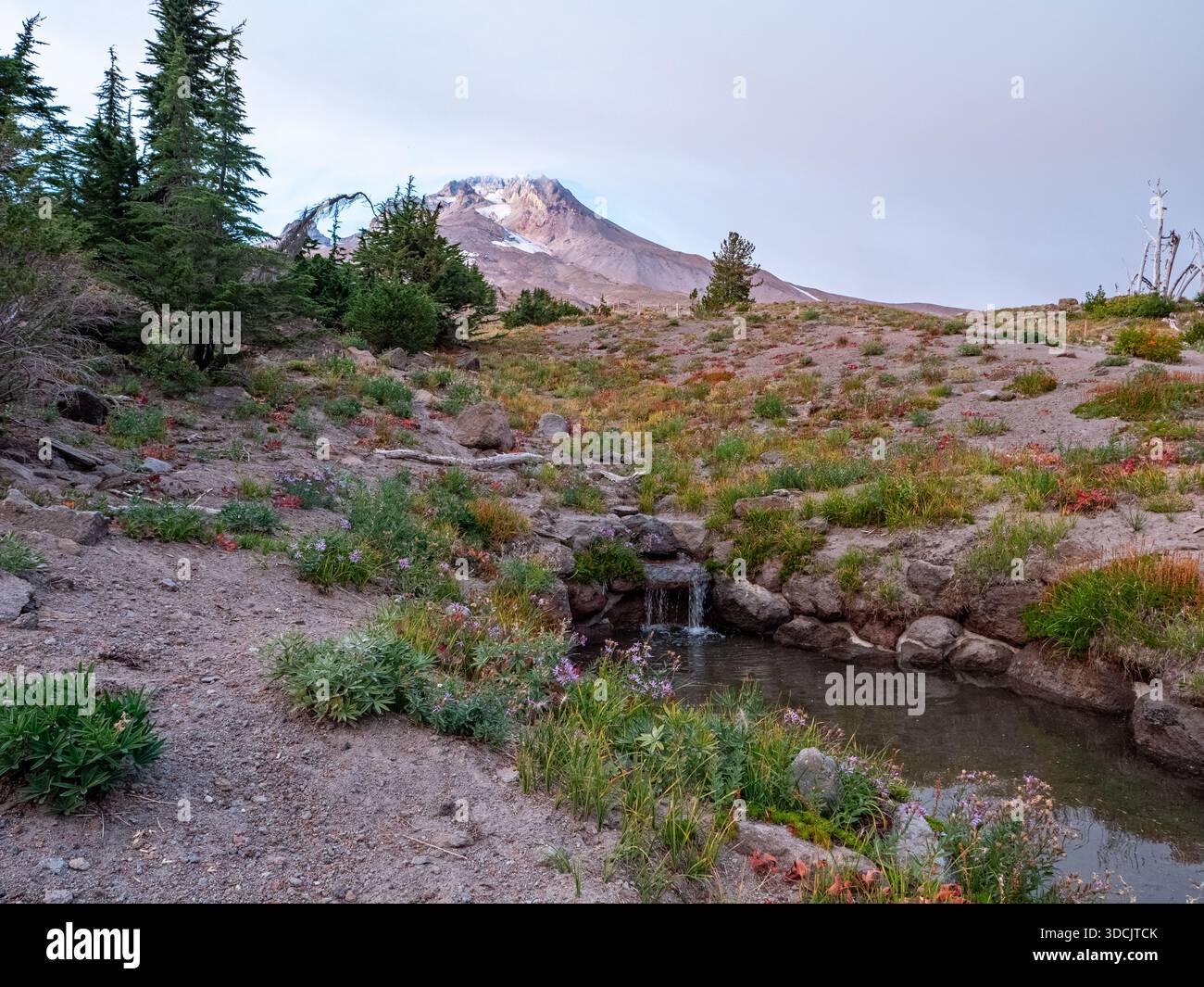 Cascading waterfall on rocky slope hi-res stock photography and images ...