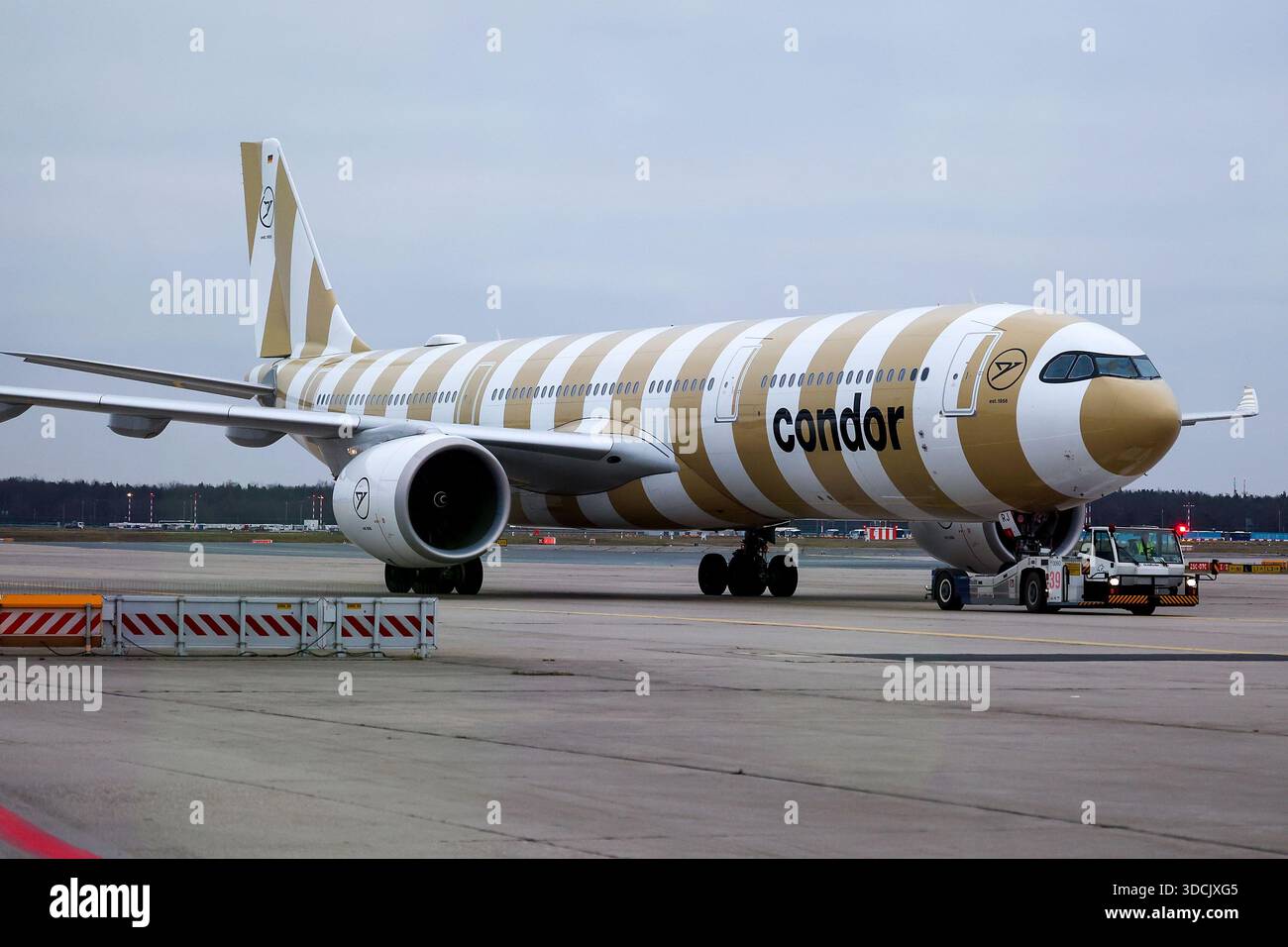 Condor Plane at Frankfurt Airport on December 23, 2025. (Photo by HMB ...