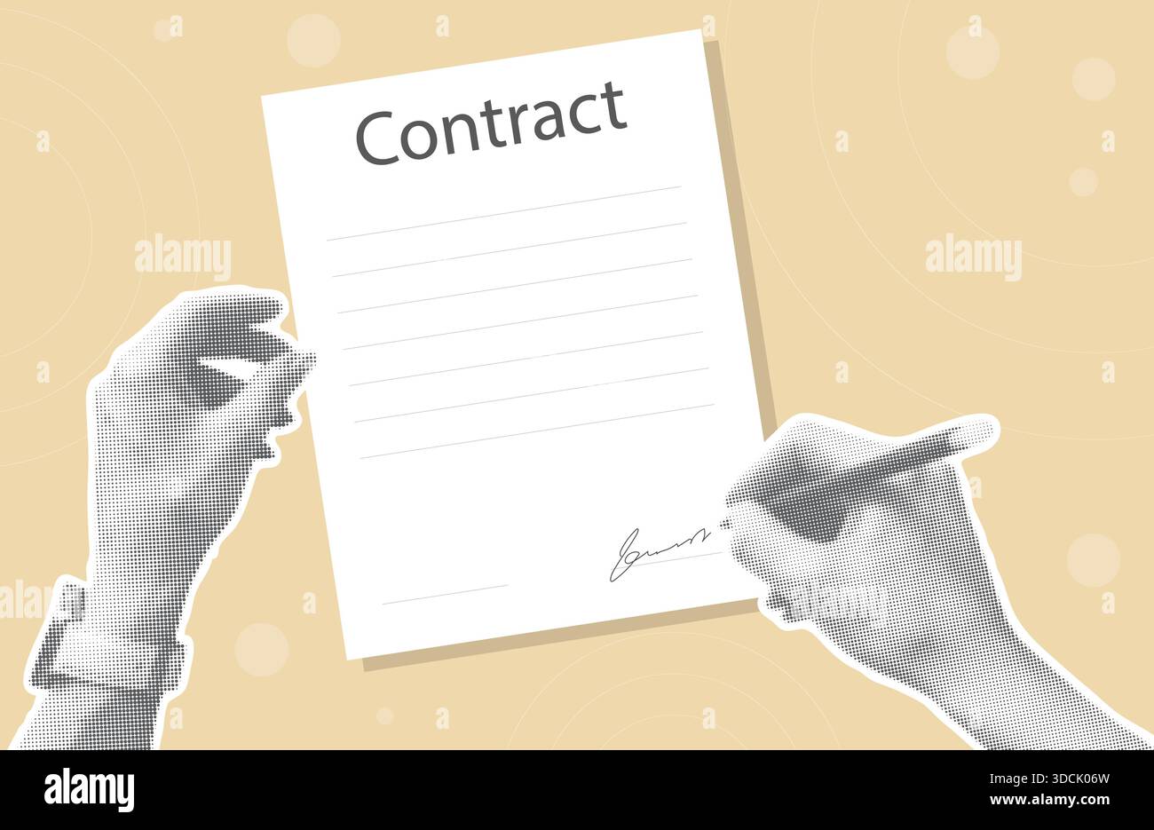 Consent form female Stock Vector Images - Alamy