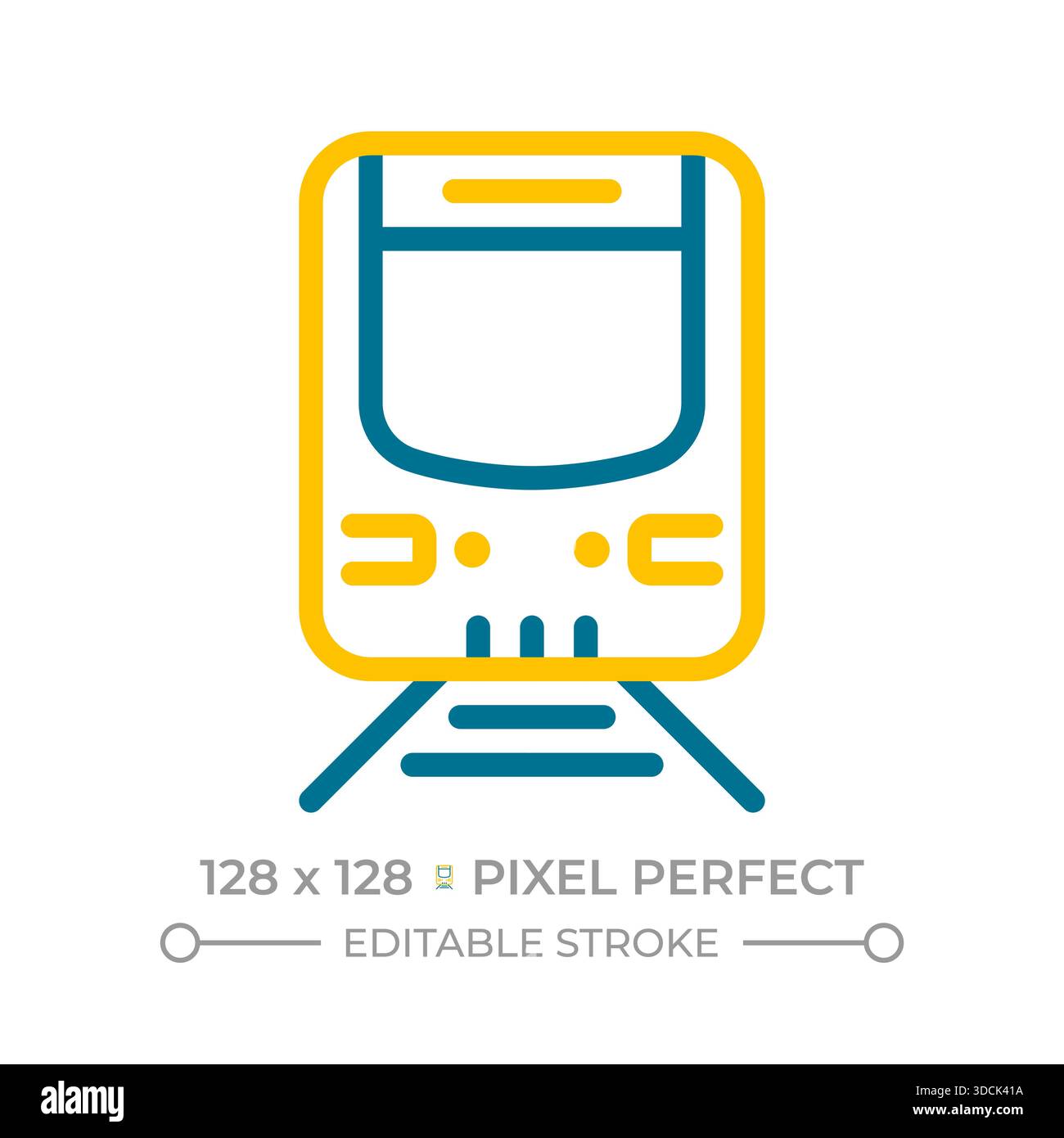 Intercity train line Stock Vector Images - Alamy