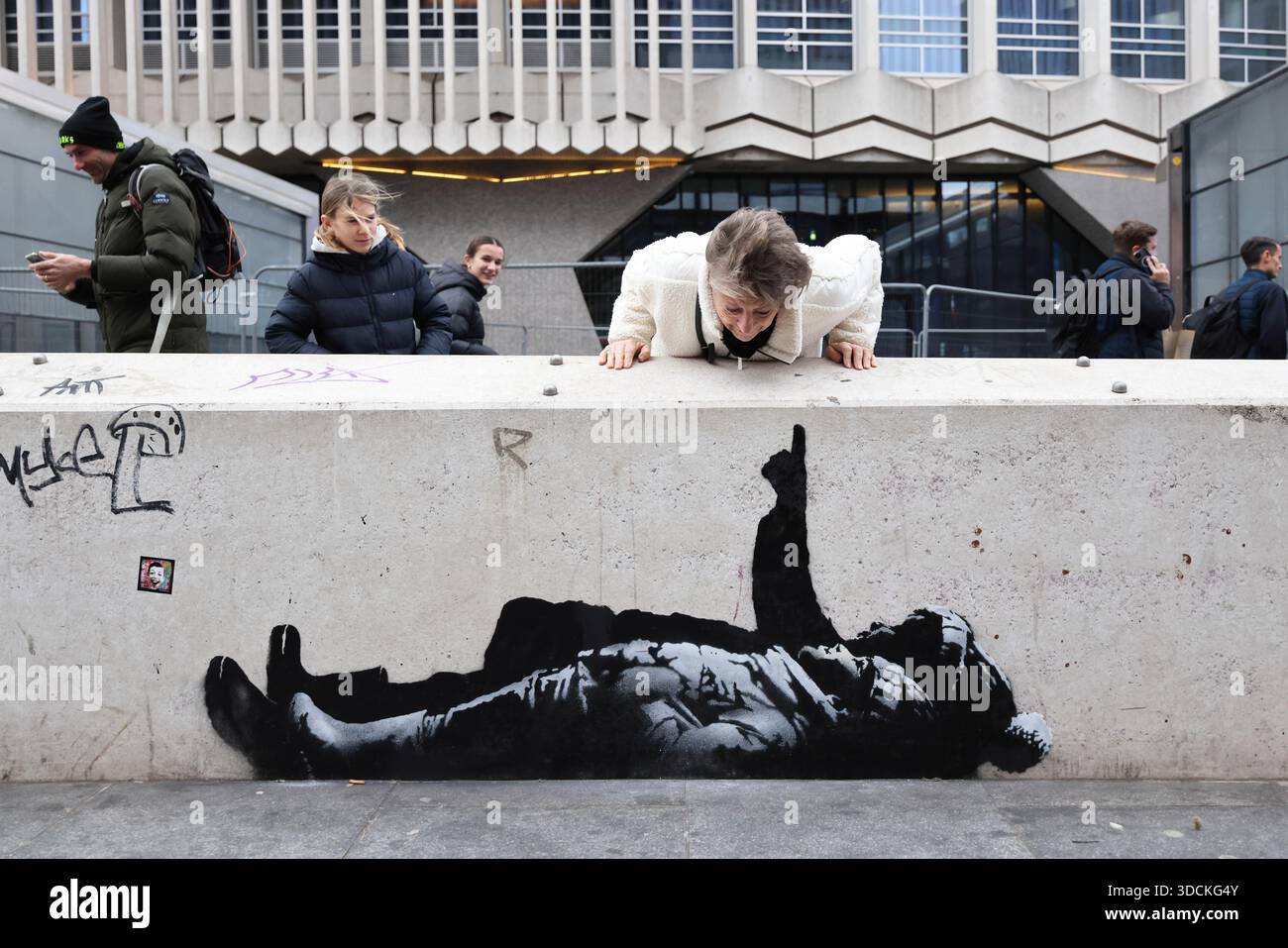 Banksy christmas 2025 hi-res stock photography and images - Alamy