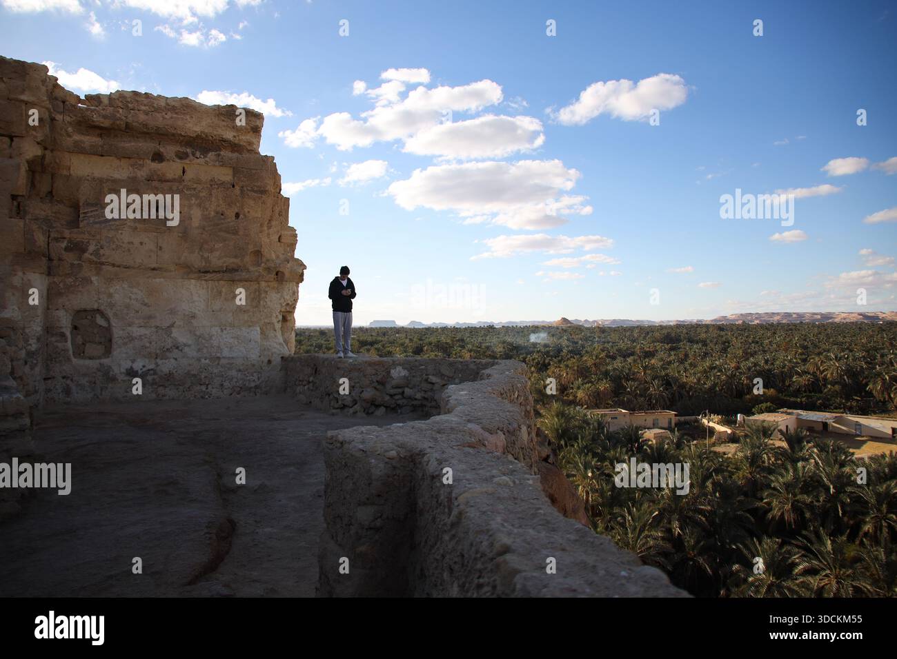 A general view of the Temple of the Oracle in Siwa, Egypt, on December ...