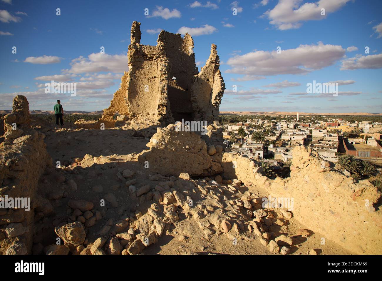 A general view of the Temple of the Oracle in Siwa, Egypt, on December ...