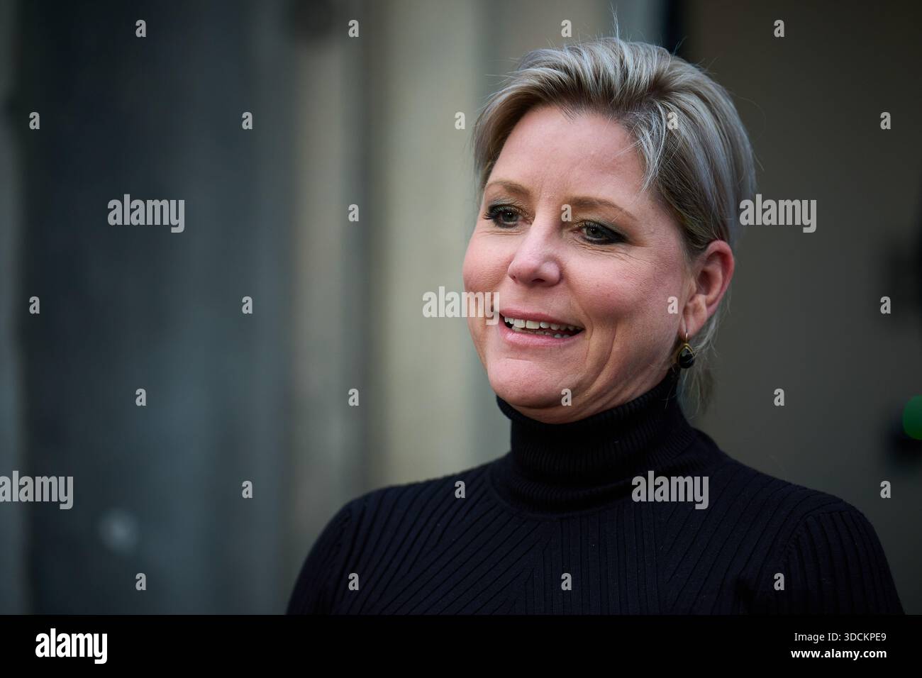 THE HAGUE - Informateur Rianne Letschert after a meeting with D66, CDA ...