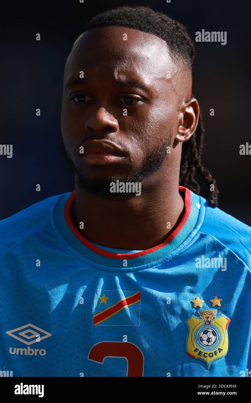 Morocco, Rabat - 23 December 2025 - portrait of Aaron Wan-Bissaka of DR ...