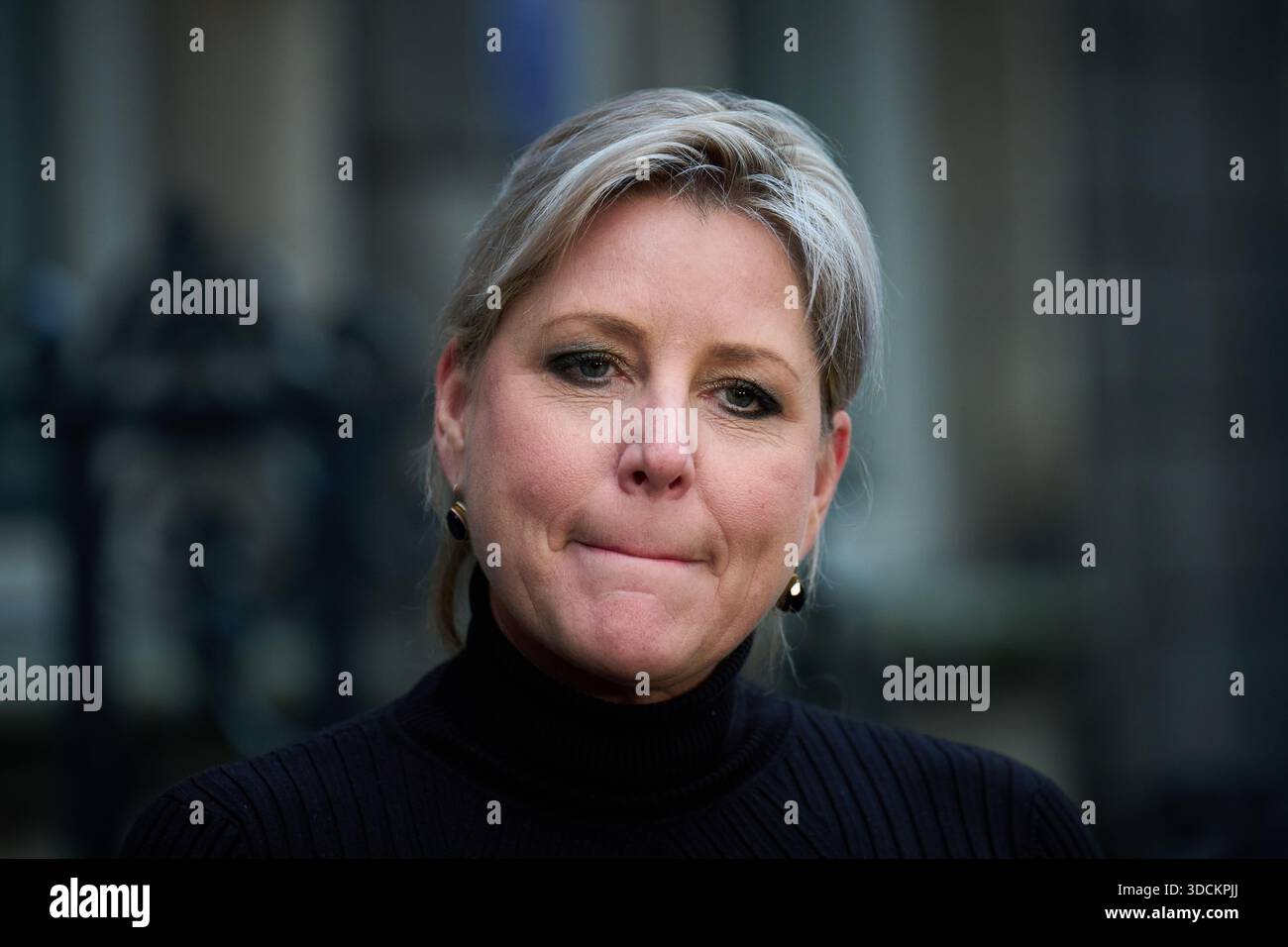 THE HAGUE - Informateur Rianne Letschert after a meeting with D66, CDA ...